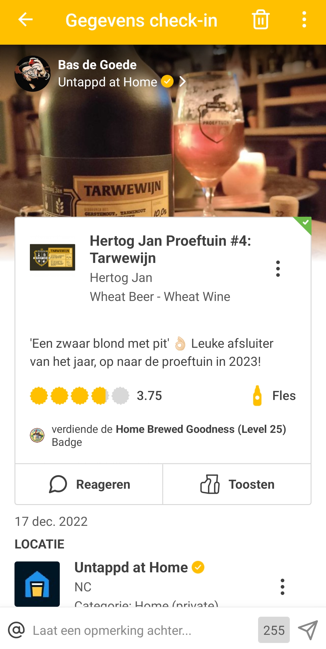 Hertog Jan Brengt De Proeftuin Naar Een Hoogtepunt